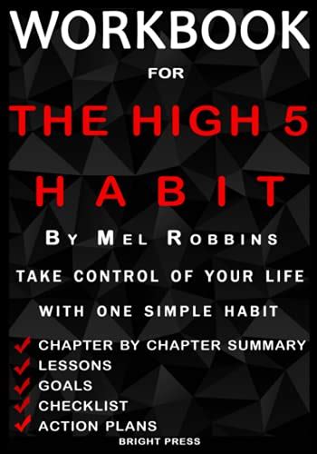 Workbook For The High 5 Habit By Mel Robbins Take Control Of Your Life