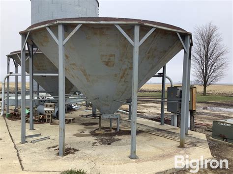 Homemade Grain Bin Hopper Agriculture Bigiron