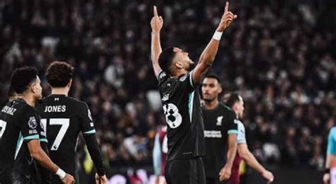 الدوري الانكليزي ليفربول يبسط سيطرته المطلقة على وست هام ويتخطاه بخماسية