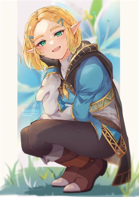 Princess Zelda The Legend Of Zelda And 1 More Drawn By Seri Yuukasakura Danbooru