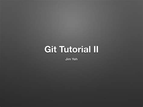 Git 101 For Beginners