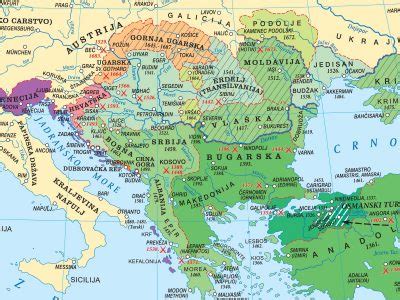 RAZVOJ OSMANLIJSKOG CARSTVA Hrvatska školska kartografija