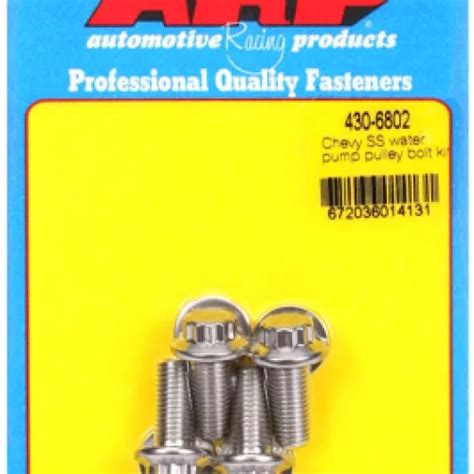Chevy Ss Water Pump Pulley Bolt Kit