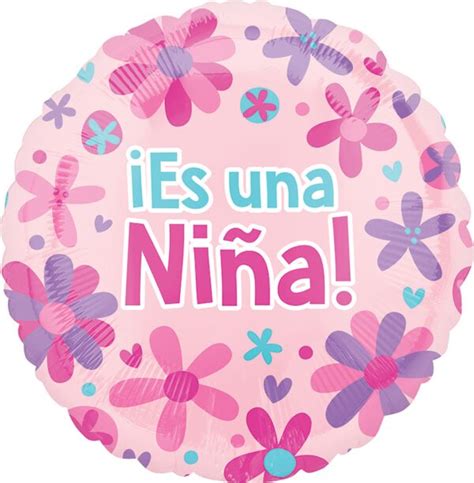 Es Una Niña 36655 Funny Balloons Miami Llc
