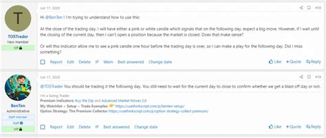 Blast Off Indicator For Thinkorswim Usethinkscript Community