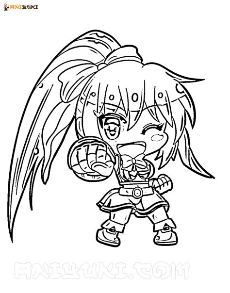 Chibi Coloring Pages Free Coloring Pages Aniyuki