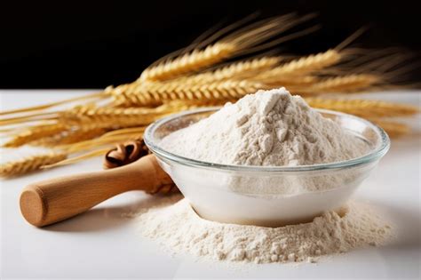 Premium Ai Image Baking Ingredients Placed On Table