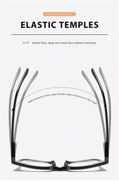New Vintage Style Reading Glasses Stylish Bifocal Glasses For Middle
