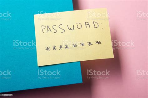 Strong And Weak Password On Pieces Of Paper Password Security And