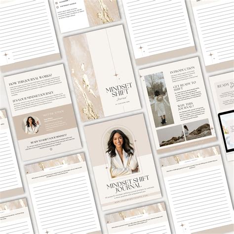 Mindset Shift Workbook Personal Development Coaching Tool Journal Prompts And Positive