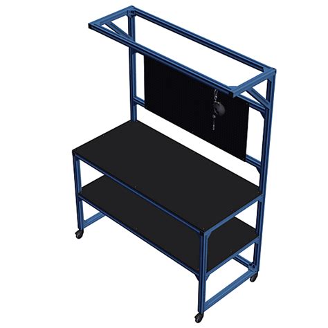 Standard Mobile Workstation With Accessories X X In Vention