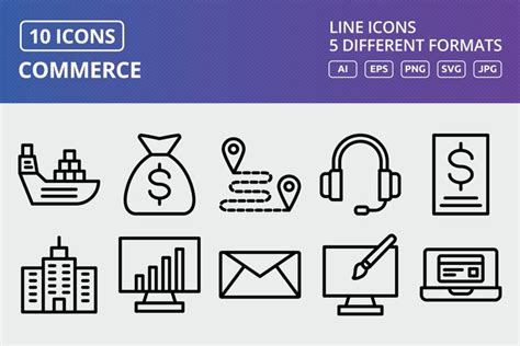 Vector E Commerce Icon Set 2175846
