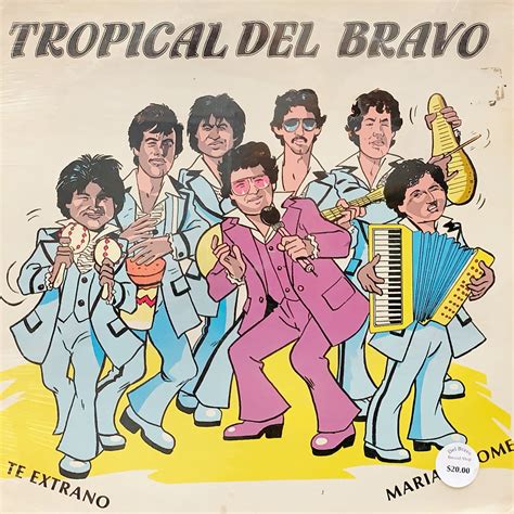 Tropical Del Bravo Te Extraño María Salomé Vinilo Del Bravo