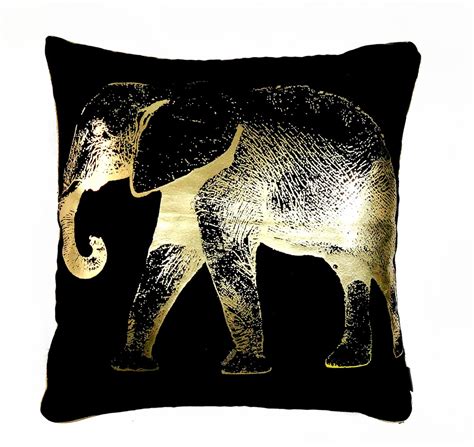 Cojín Elefante Dorado Dosimedio