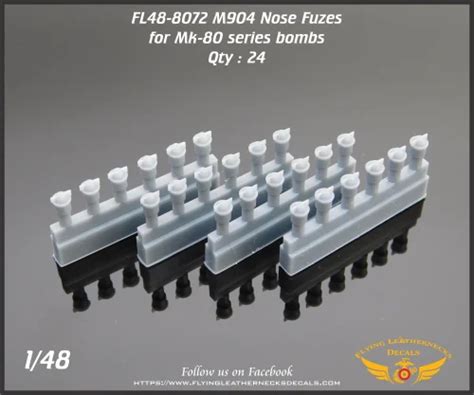 M904 Nose Fuzes For Mk 80 Series Bombs 3d Printed 24 Pcs Flying