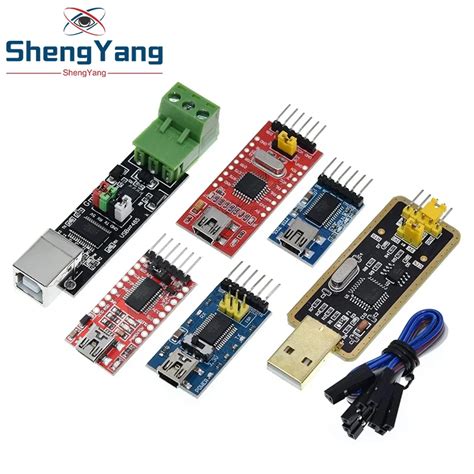 Базовая плата коммутатора FT232BL FT232RL FTDI FT232 USB к TTL 5 в 3,3 ...