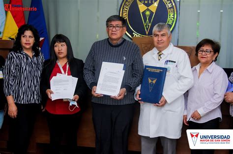 UMSS firma un convenio con la Fundación Ayninakuna Universidad Mayor