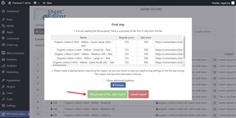 WooCommerce How To Import Products From Google Sheets Directly WP Sheet Editor