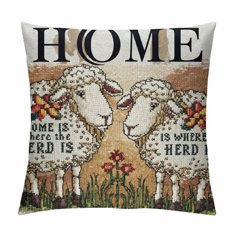 Shiartex Highland Cow Pillow Cover Cases Highland Cow Pillow Case For