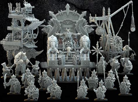 Chaos Dwarf Army Gabite Free High Quality Models