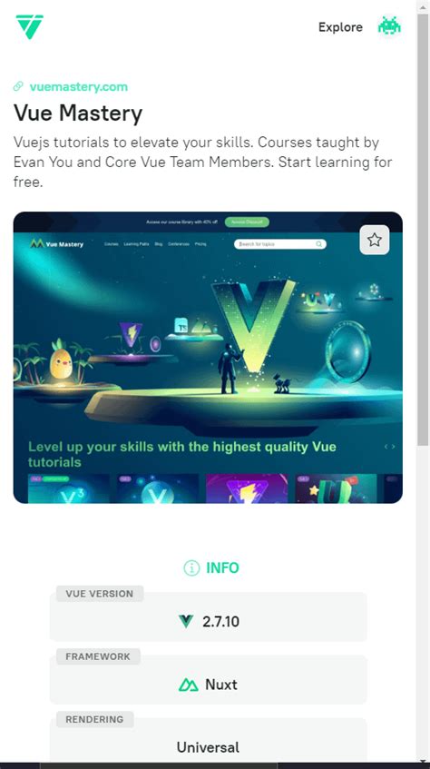 Vueschool And Vue Mastery Should Create Courses For Migrating Real Apps