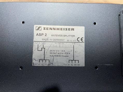 Sennheiser Asp 2 120 Eur Gebrauchte Veranstaltungstechnik De Der Marktplatz Für Gebrauchte