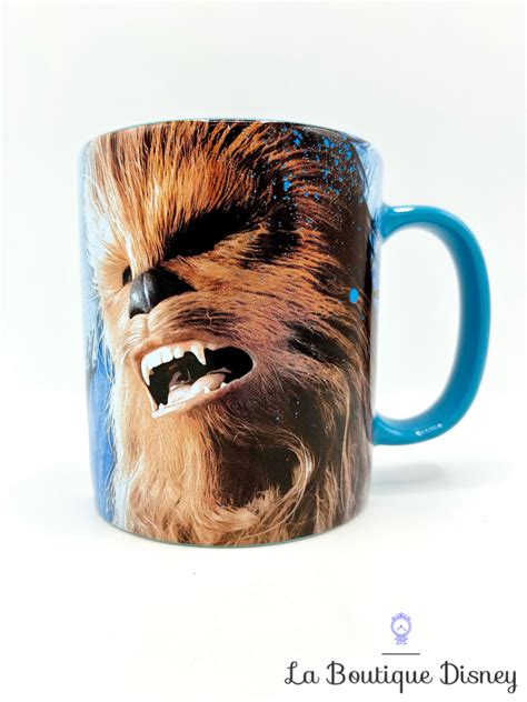 Tasse Chewbacca Porgs Star Wars Disneyland Paris 2018 Mug Disney Bleu