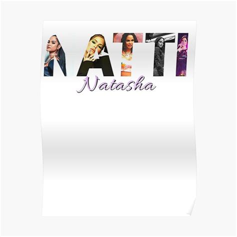 Natti Natasha Classic T Shirt Natti Natasha Sticker Poster For Sale