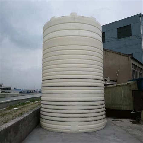华社大型化工储罐耐酸碱废液桶滚塑塑料水箱抗氧化一次成型50t 谷瀑goepecom