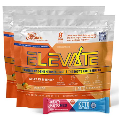 Ketones Drink Mix D Bhb C8 Mct Keto Electrolytes Formula Real