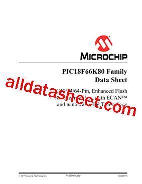 Pic F K Datasheet Pdf Microchip Technology