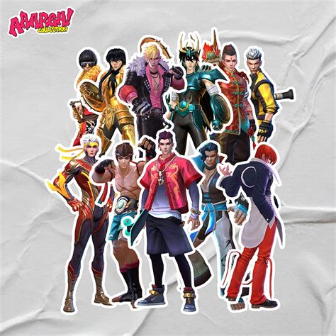 Jual Stiker Hero Mlbb Fighter Chou Mobile Legends Shopee Indonesia