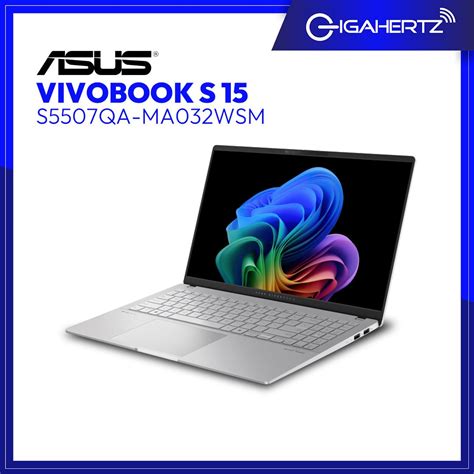 Asus Vivobook S 15 S5507qa Ma032wsm Gigahertz