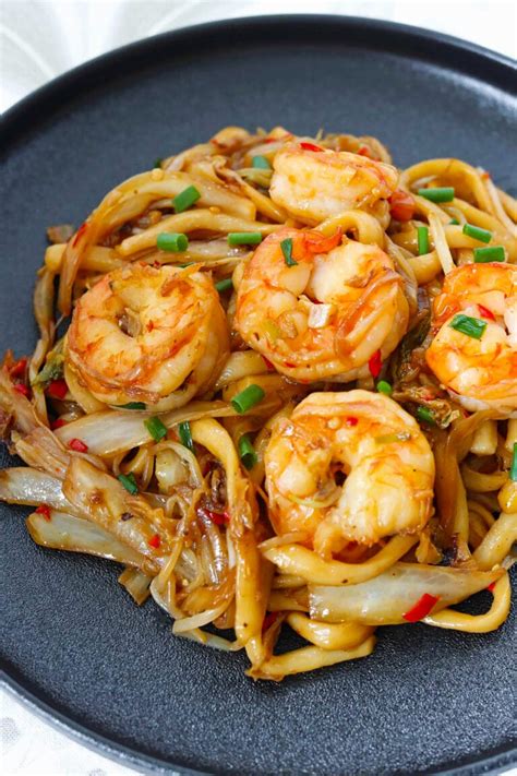 Garlic Shrimp Noodles That Spicy Chick