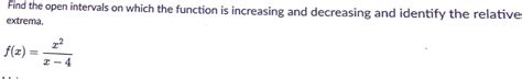Solved Find The Open Intervals On Which The Function Is Chegg Com
