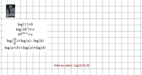 Calcul Logarithme