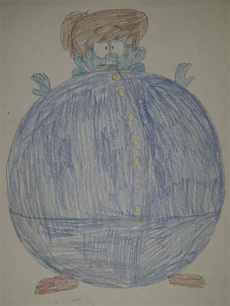 Lynn Jr Loud Big Belly Inflated Blueberry By Jaketstepp On Deviantart