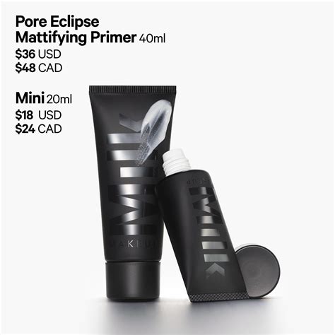 Milk Makeup Pore Eclipse Mattifying Blurring Makeup Primer With