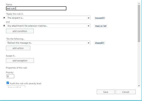 Redirecting Messages In 365 Exchange With Outlook Item File Attachments 2 By Joz
