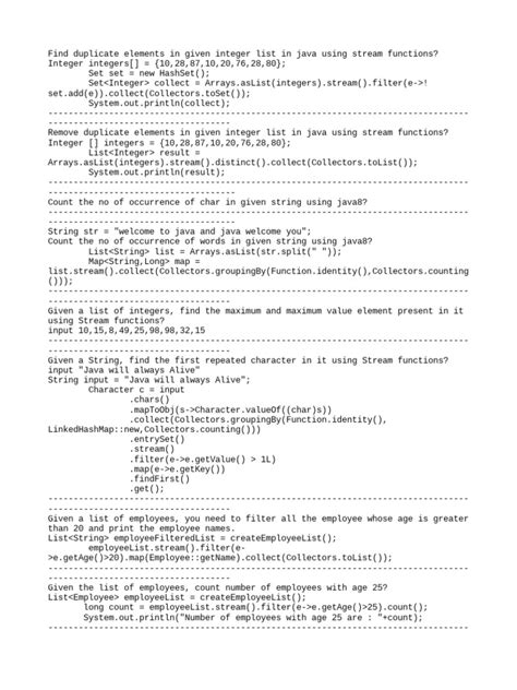 Java 8 Pdf String Computer Science Computer Data