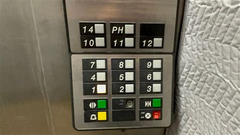 Otis Elevonic 401 Service Elevator At Harbor Center Hampton Va Youtube