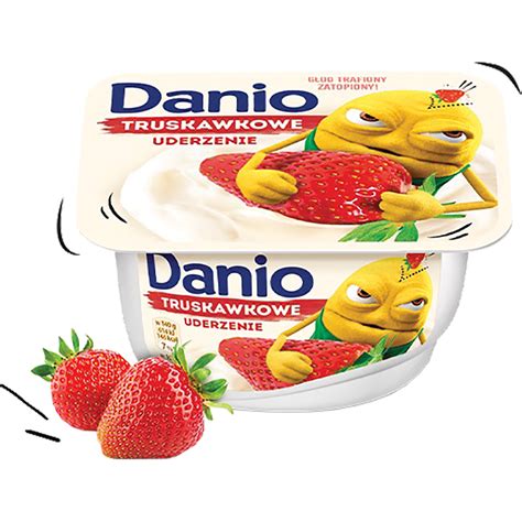 Serek Danio 130g Truskawka Danone Smakołyk