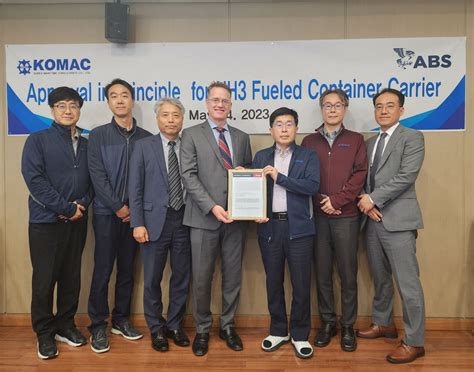 Komacs Ammonia Fueled Containership Design Wins Nod From Abs