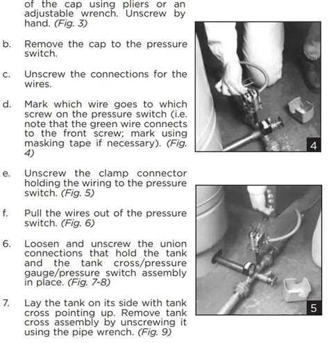 Water Worker Ht20b Vertical Well System Tanks Instruction Manual