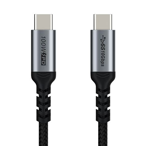 כבל Cabletime Usb C 10gbps 4k60hz 100w Cable 2m זרם ישר מערכות