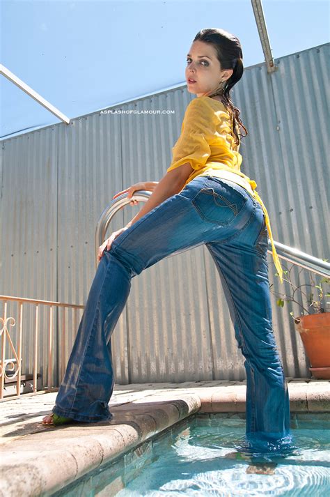 Rebel In Wet Blue Jeans Sog779