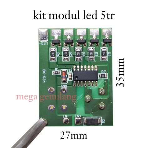 Jual Kit Modul Led 5 Transistor 8 Kombinasi Bk S34 Jakarta Barat