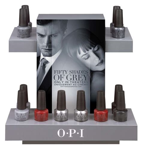 OPI FIFTY SHADES OF GREY THE LIMITED EDITION COLLECTION SWATCHED Beautygeeks