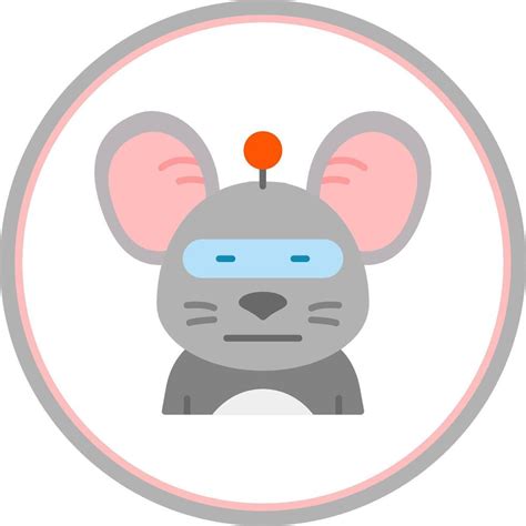 Robot Flat Circle Uni Icon 38877070 Vector Art At Vecteezy