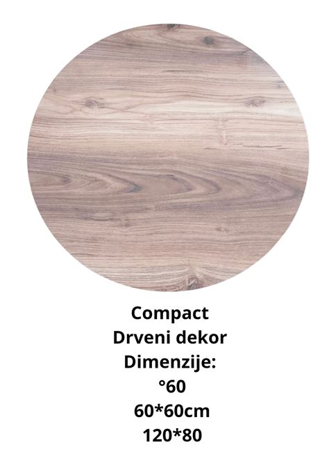 Compact Ploča Drveni Dekor Dimenzija 6060 Adria In